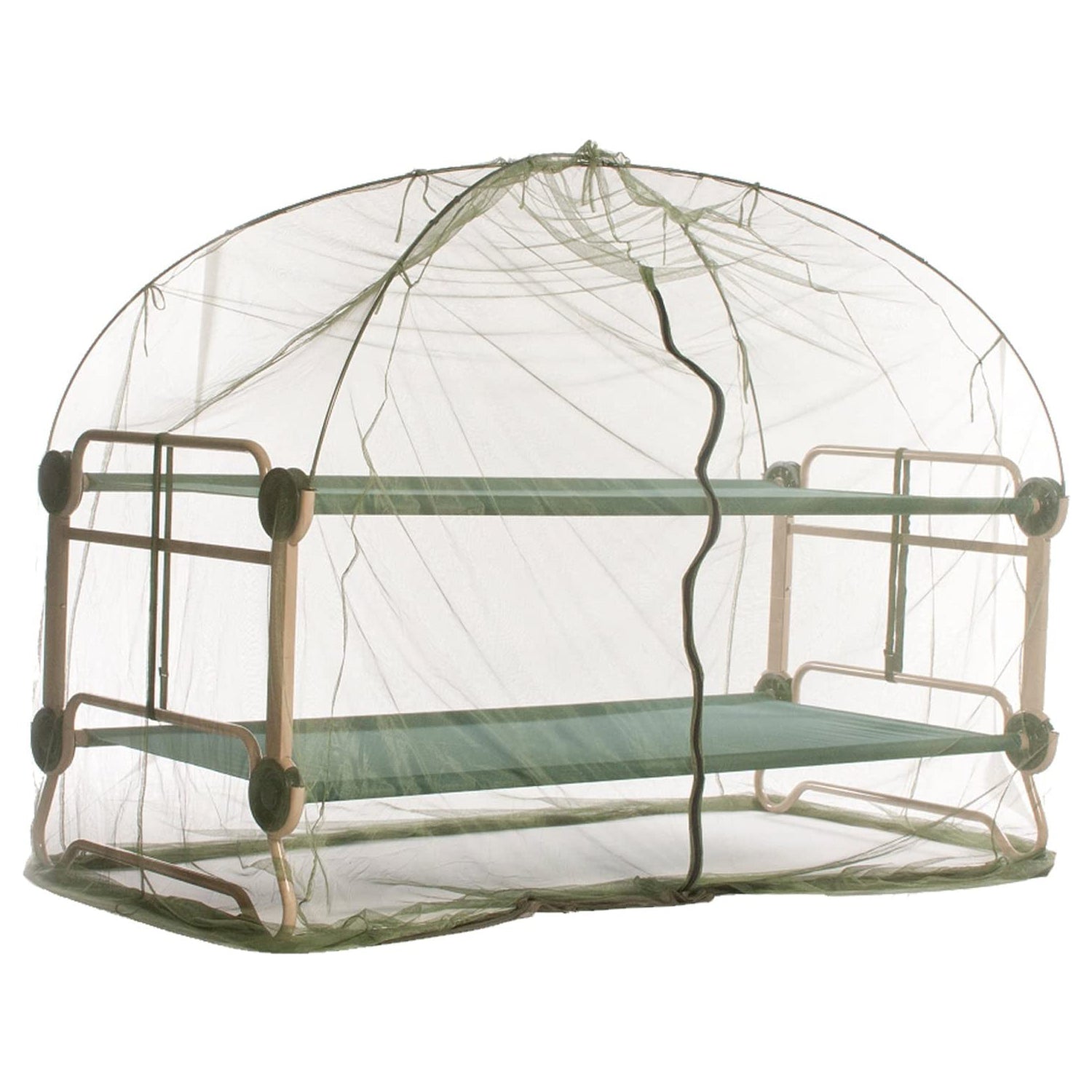 Disc-O-Bed Mosquito 6 x 6 Foot Net and Frame for Bunkable Camping Cot ...