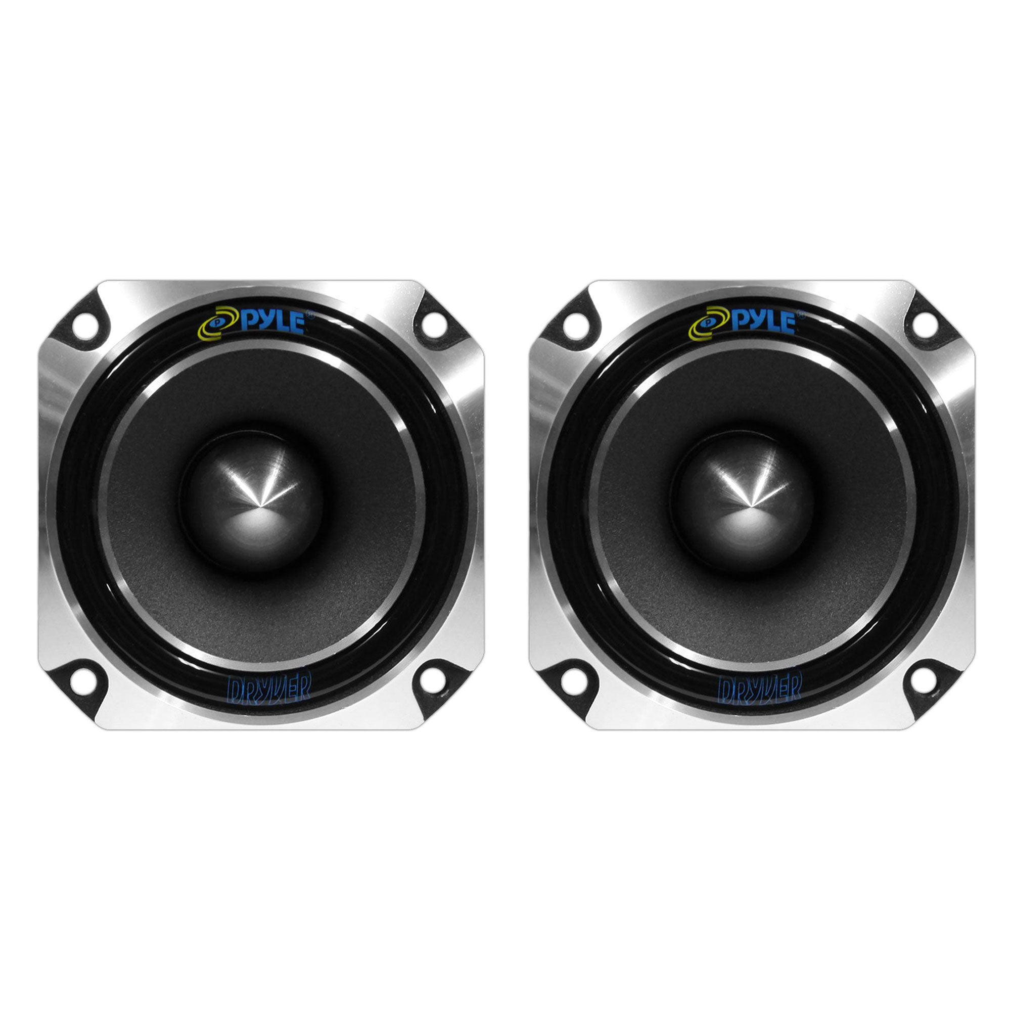 Pyle Pro 1 Inch 300 Watt Heavy Duty Titanium Super Car Tweeter (2 Pack ...