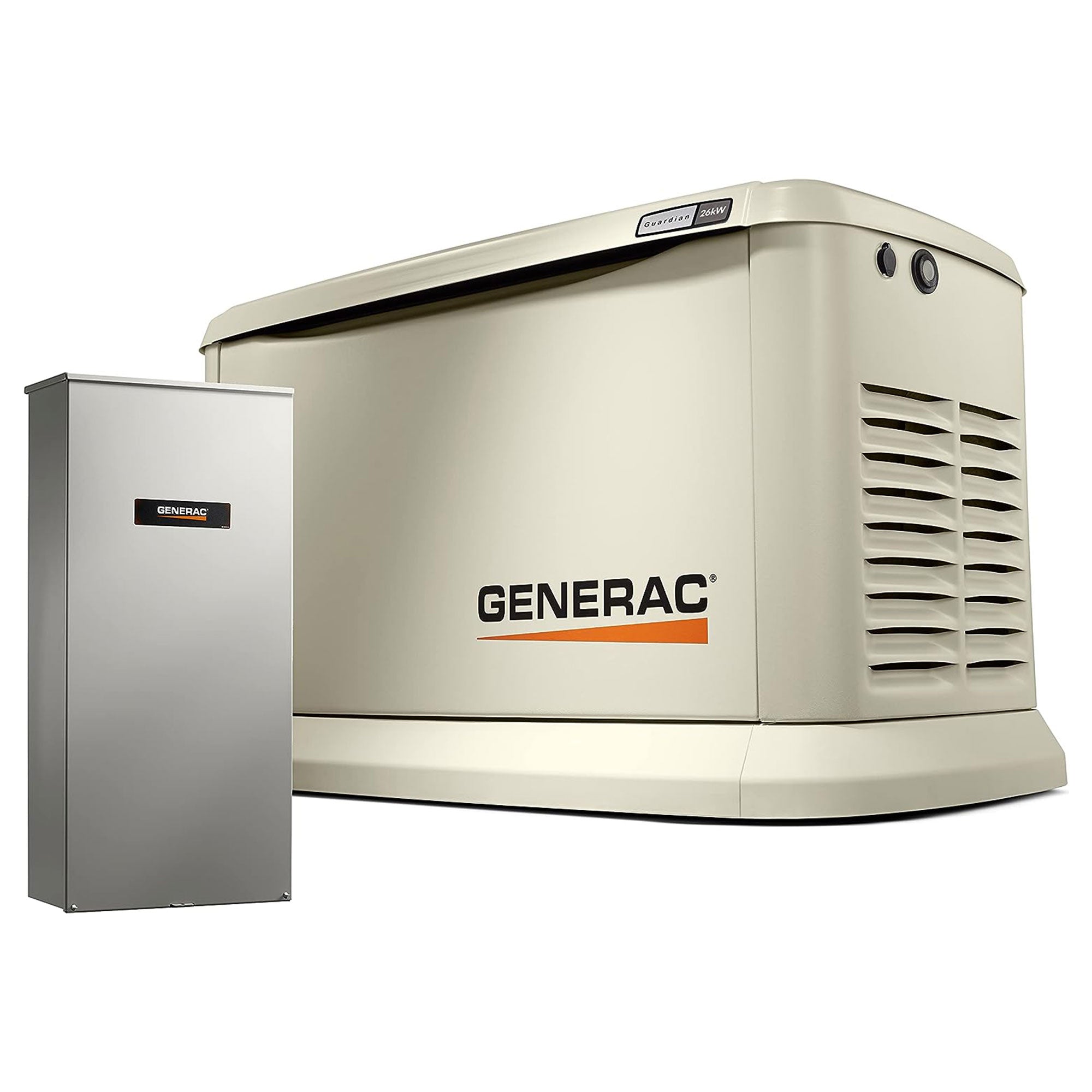 Generac Guardian 26KW Home Standby Generator with 200 Ampere Transfer ...