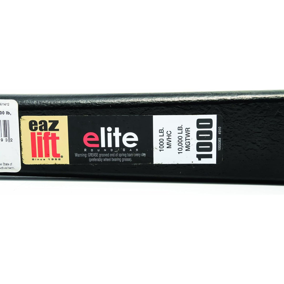Eaz-Lift Weight Distribution Hitch Spring Bar with 1,000 lbs. Capacity ...