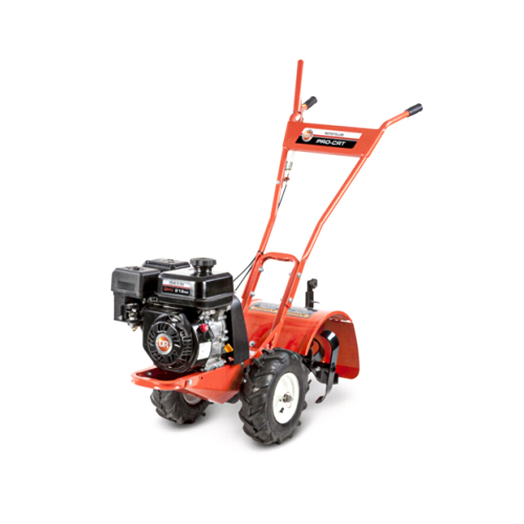 DR 11 Inch Rear Tine Walk Behind Rototiller Tiller with Counter Rotati ...