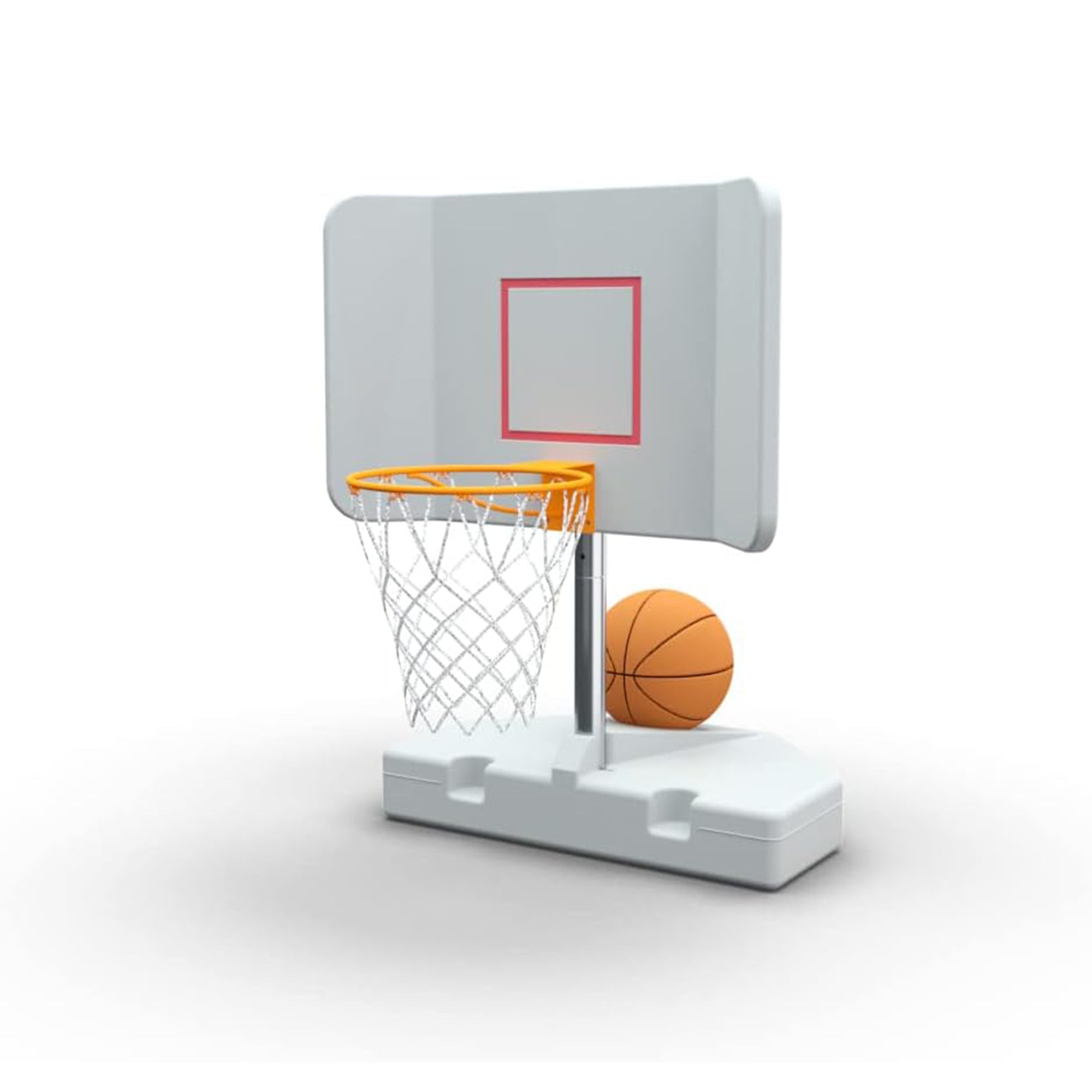 Good Ideas 15 Inch Pool Shot Wing It Pool Freestanding Basketball Hoop ...