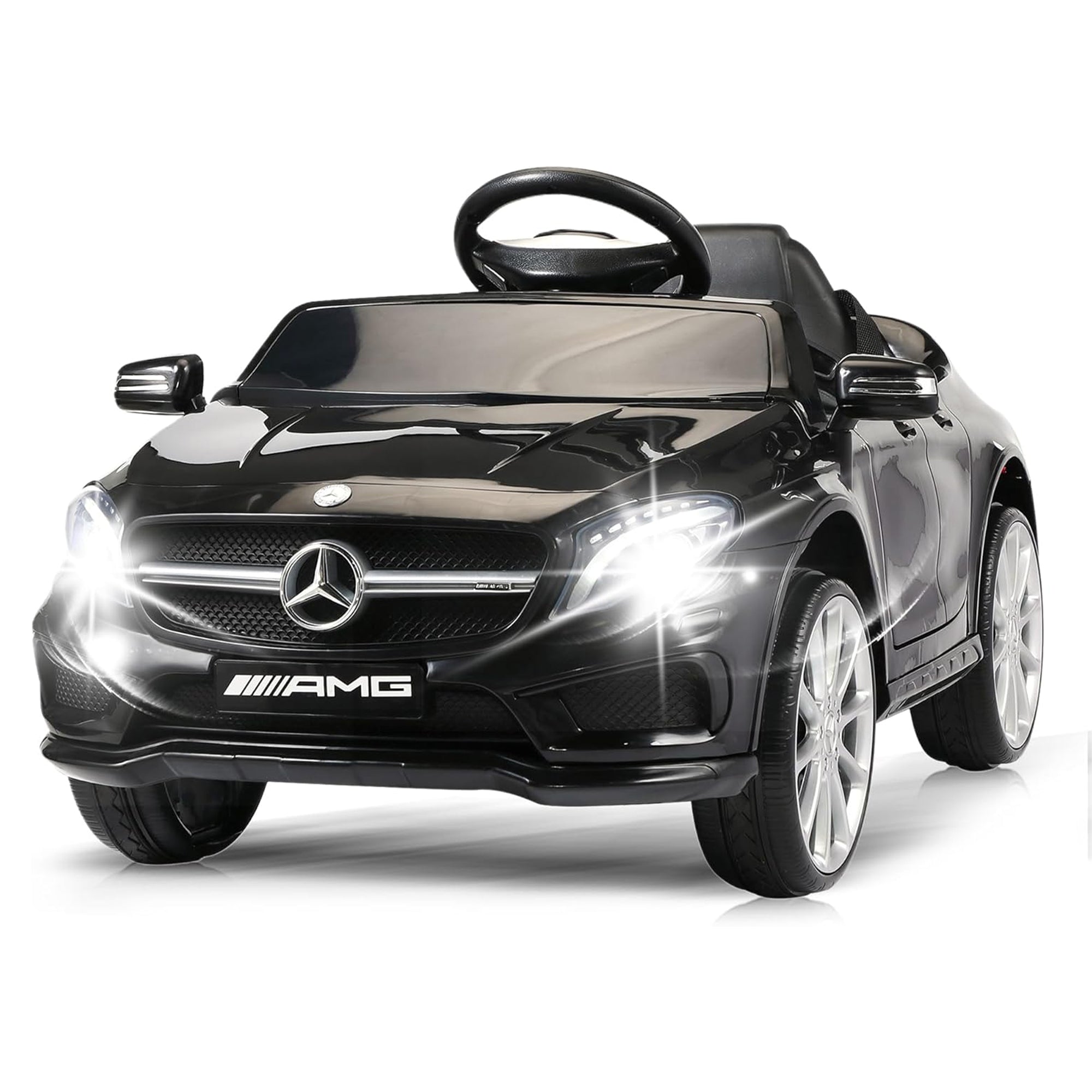 TOBBI 6 Volt Kids Electric Battery Powered Ride On Toy Mercedes Benz C ...