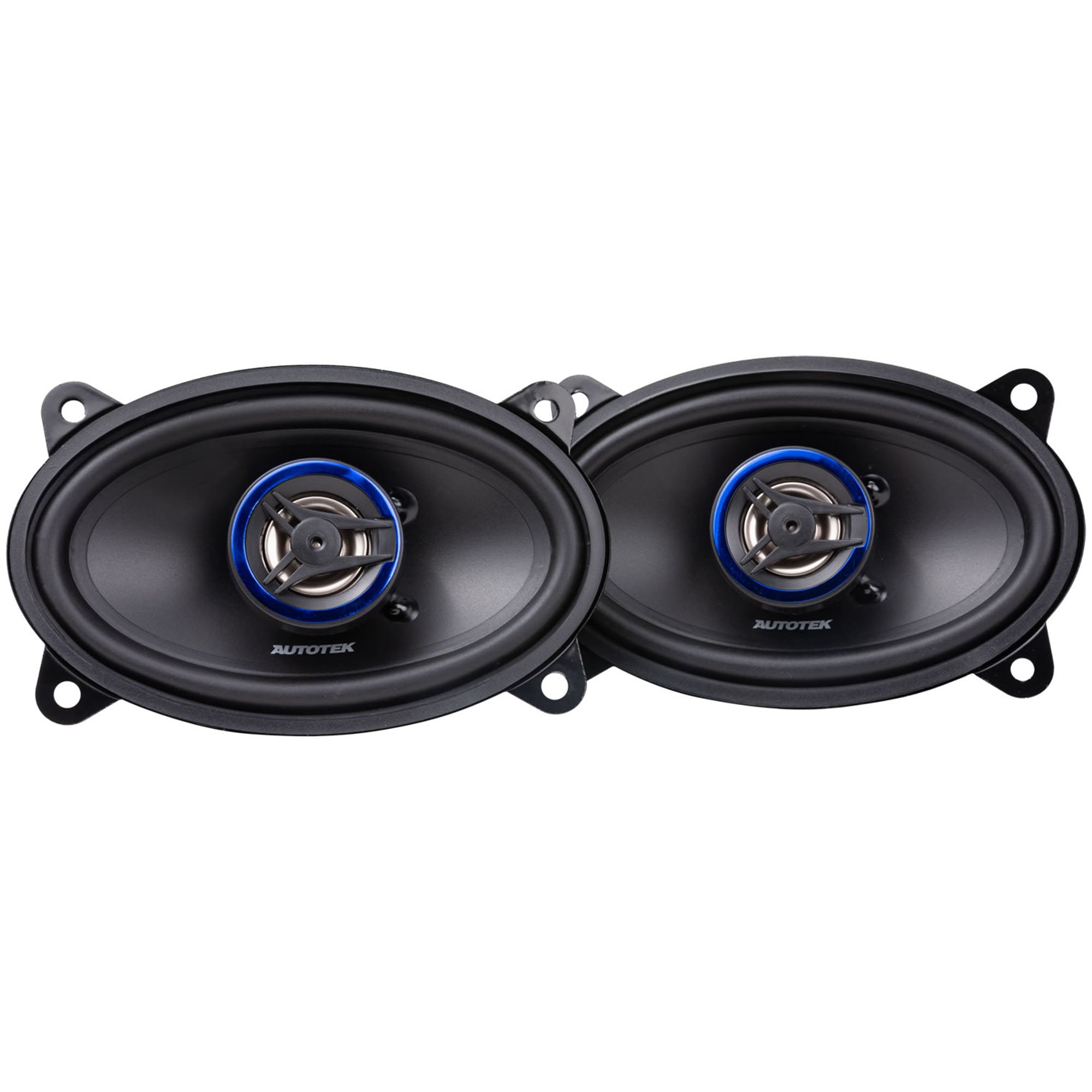 Autotek Street Machine 200W 4 x6 in. 2 Way Car Audio Coaxial Speakers ...