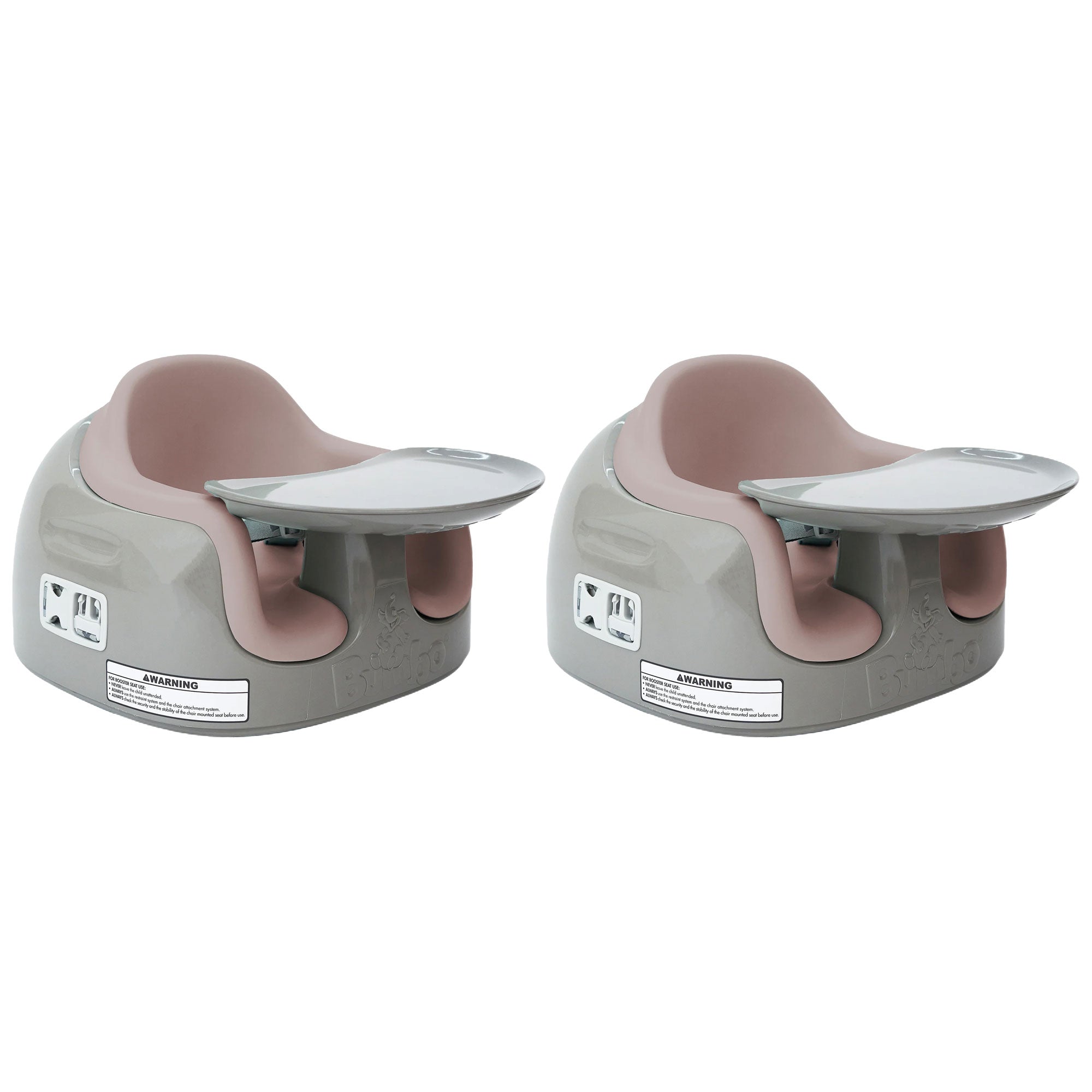 Bumbo Toddler 3-in-1 Booster High Chair and Tray, Breige/Sonoran Rose ...
