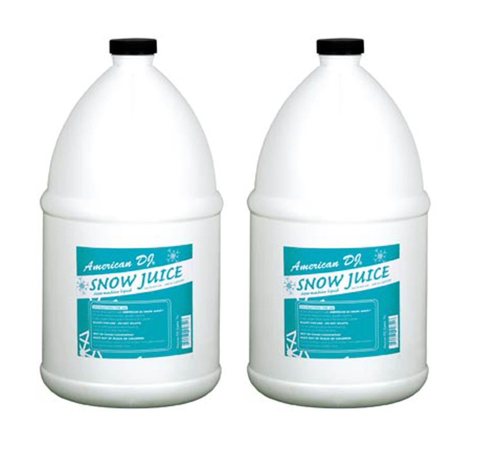 (2) Gallons AMERICAN DJ Snow Gal Juice Dense Bubbles for VF Flurry Sno ...
