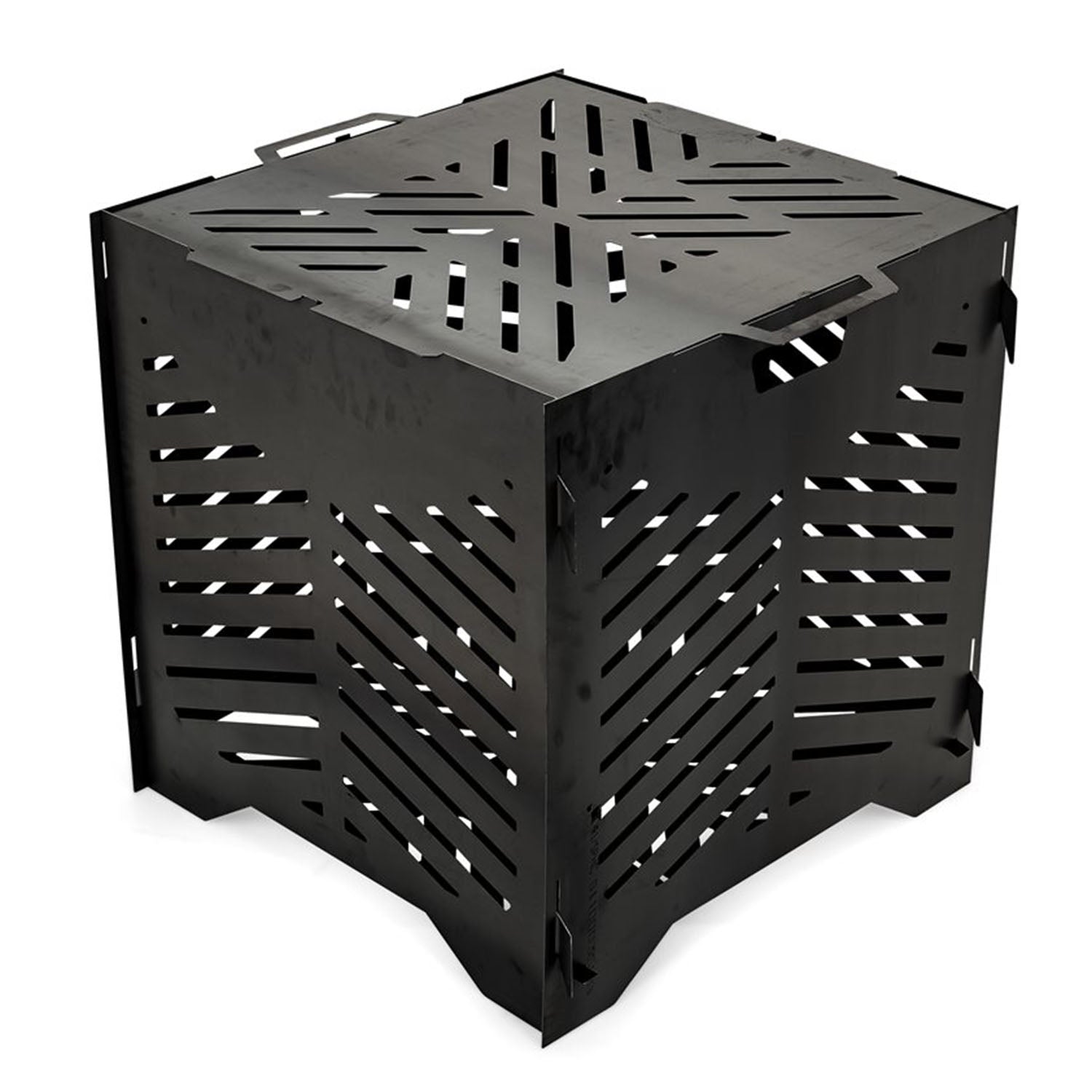 Camco 51251 Outdoor Yard Debris Burn Bin Incinerator with Lid, Small ...