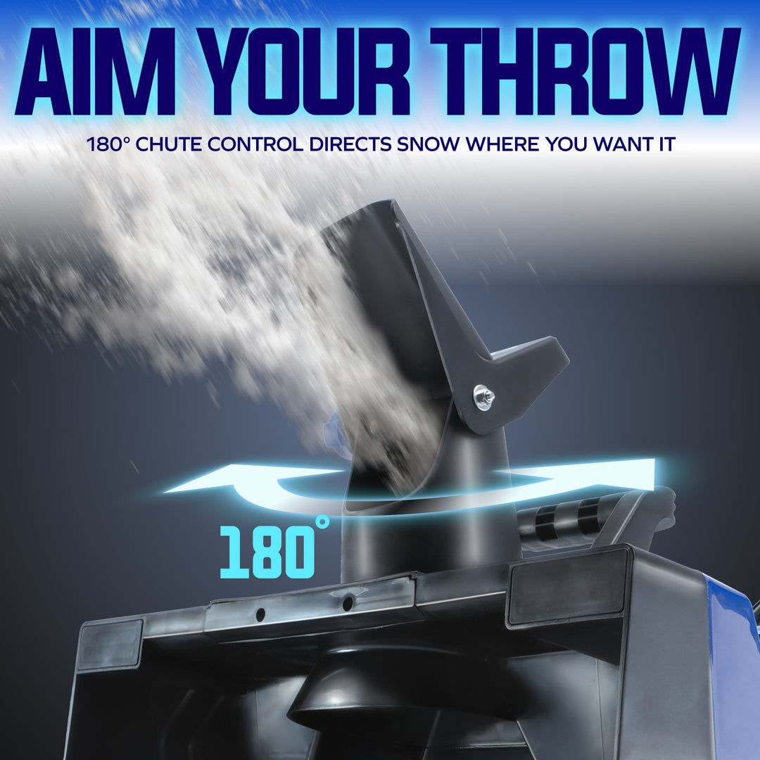 Snow Joe Electric Snow Blower, 22-Inch 14.5-Amp Single Stage, LED Ligh ...